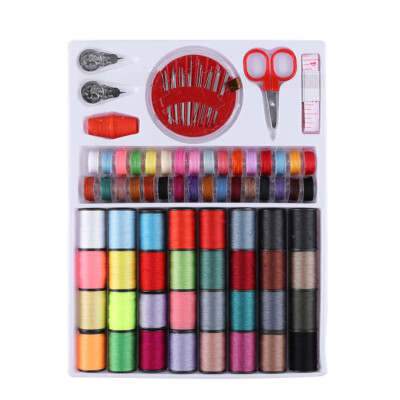 100Pcs Sewing Thread Set Needle and Thread Kit for Machine Hand Sewing ...