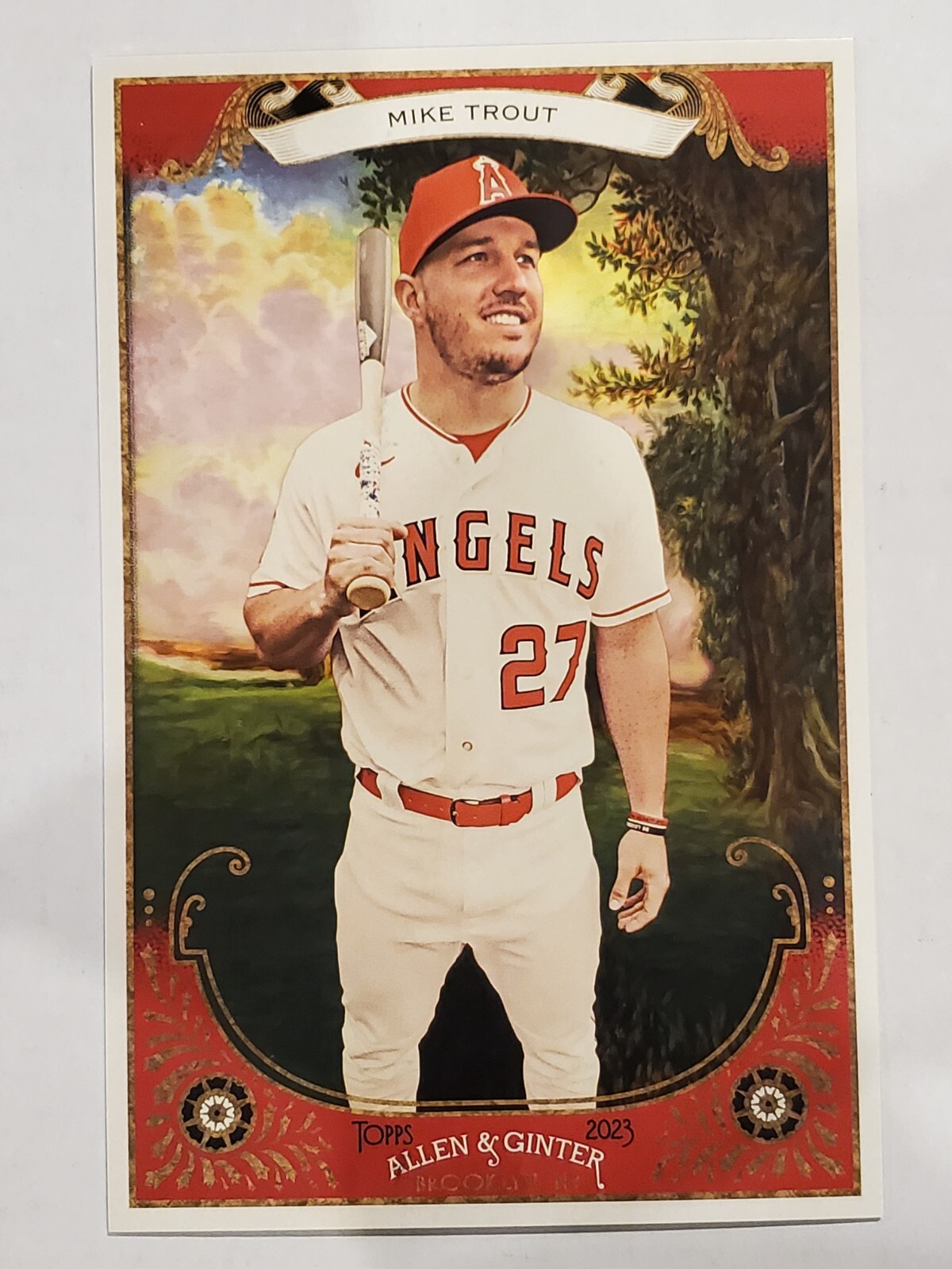 MIKE TROUT 2023 Topps Allen & Ginter JUMBO BOXLOADER CARD #BC-1 Angels ...