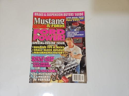 MUSTANG & FORDS Magazine September 1996 Ford Power Special Engine Issue ...