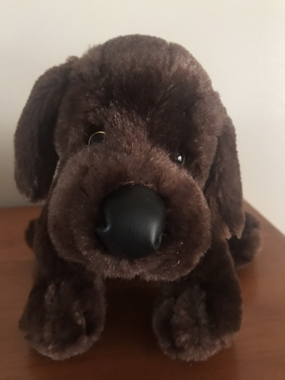 Ganz Webkinz Chocolate Lab Dog 9" Plush Stuffed Animal No Code Brown ...