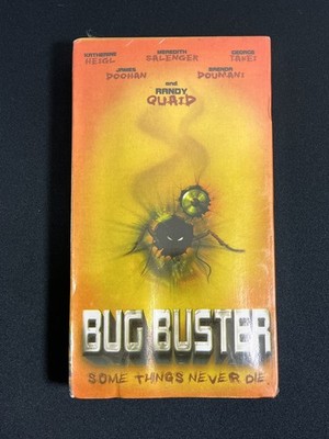 Bug Buster VHS 1998 Sealed Horror Comedy Katherine Heigl Randy Quaid ...
