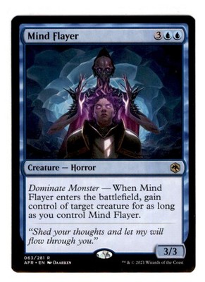 MTG - #63 Mind Flayer - Adventures in the Forgotten Realms | eBay