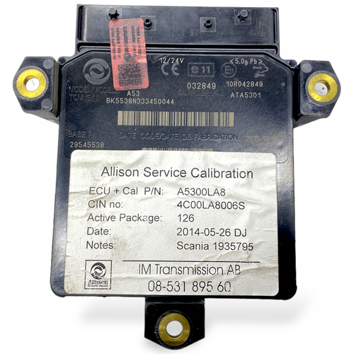 1935795 Gearbox Control Unit, ALLISON GA866 SCANIA P, G, R, T-Series ...