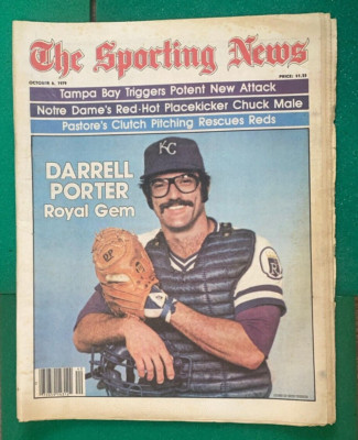 SPORTING NEWS-OCT 6, 1979-DARRELL PORTER/KANSAS CITY ROYALS -COMPLETE MAGAZINE | eBay