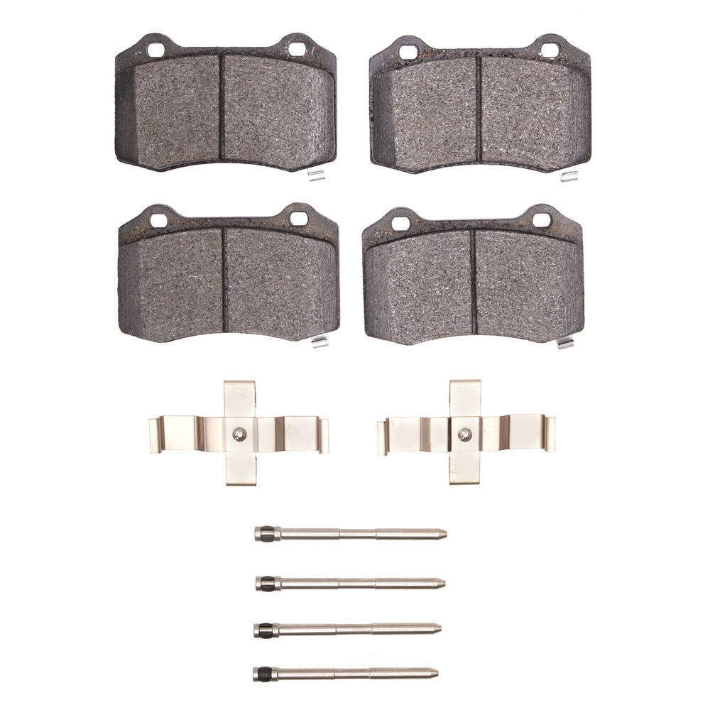 Disc Brake Pad Set-Active Performance Pads and Hardware Kit fits ...