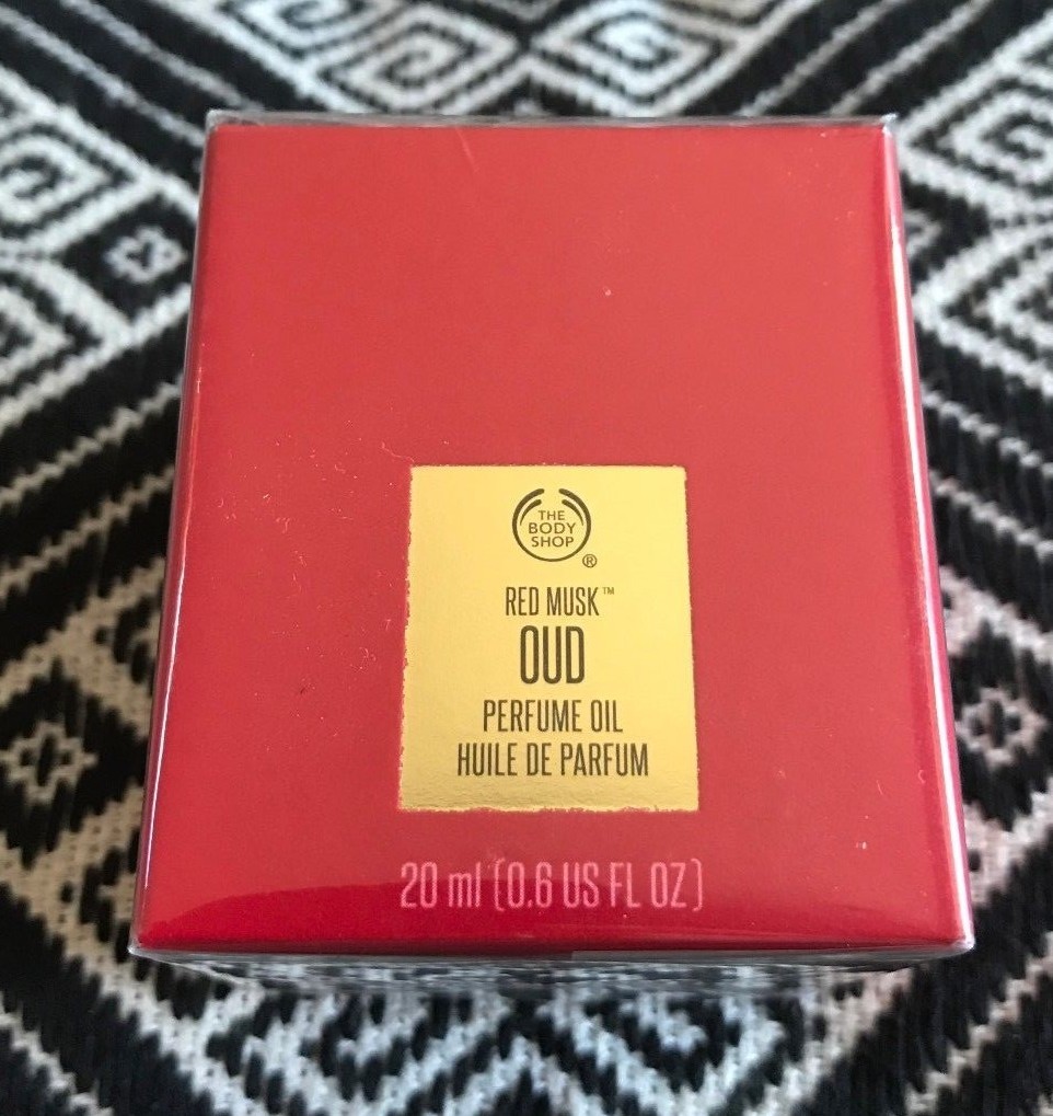 THE BODY SHOP RED MUSK OUD PERFUME OIL, VERY RARE, 0.6 oz/20 ml, NEW ...