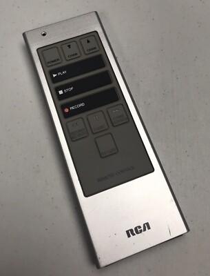 RCA 519W TV VCR Remote Control Old Vintage Retro Classic Grey Silver ...