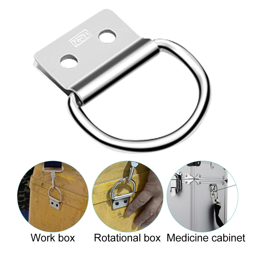 4pcs Heavy Duty Anchor Lockers Cars D Ring Lashing Eye Accessory Kayaks ...