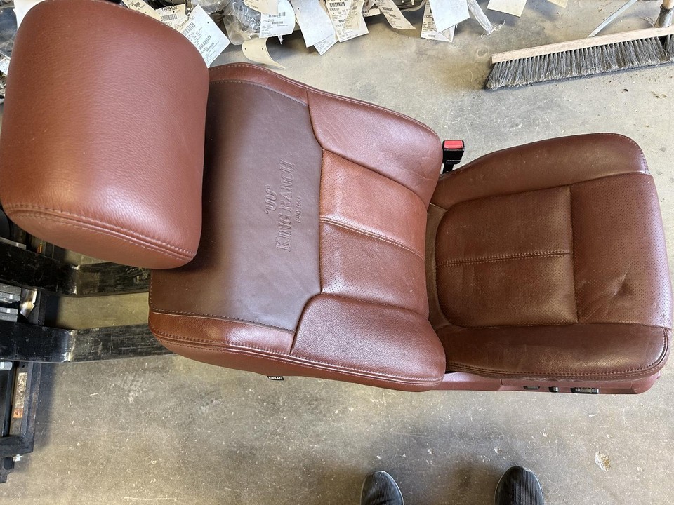 2011-2016 F250 F350 Super Duty King Ranch Complete Buckets Seat Set W ...