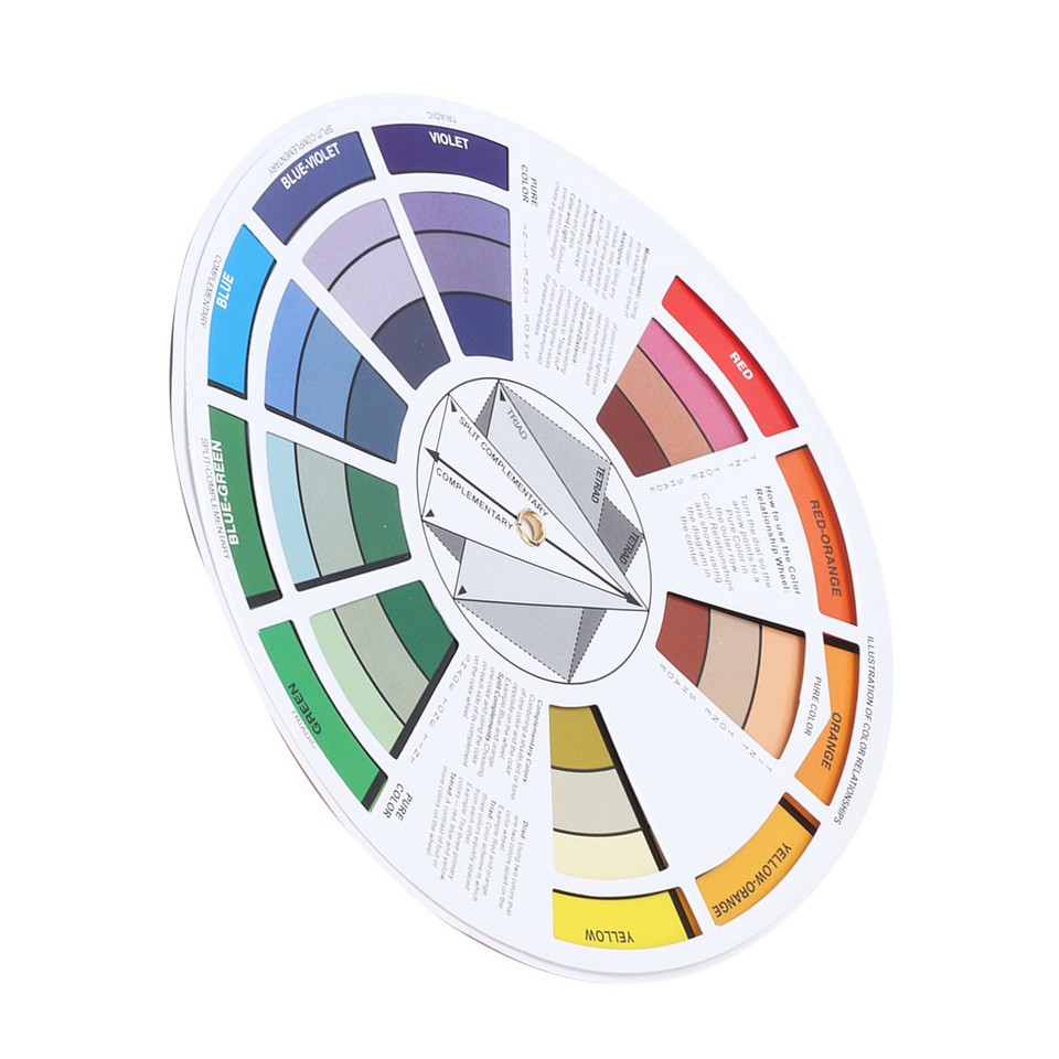 Tattoo Ink Set Tattoo Ink Color Pigment Wheel Chart Tattoo Pigment Mix ...