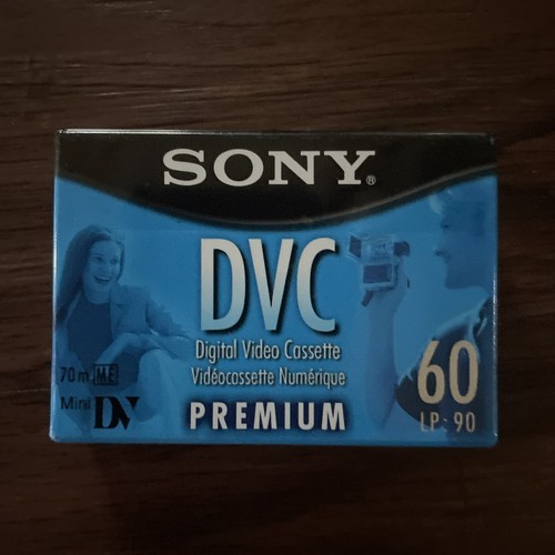 NEW Sony DVC Digital Video Mini DV Premium Cassette Tape - 60 Minutes ...