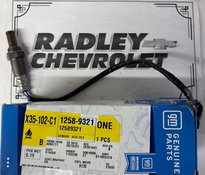 NEW GM OEM OXYGEN O2 SENSOR- GENERAL MOTORS GMC 12589321 | eBay