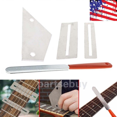 New Fret Crowning Luthier File Leveling Grinding Tool Kits For Guitar ...