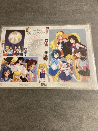 Sailor Moon Desk Mat - Vintage 22.4" x 13.8" Condition | eBay