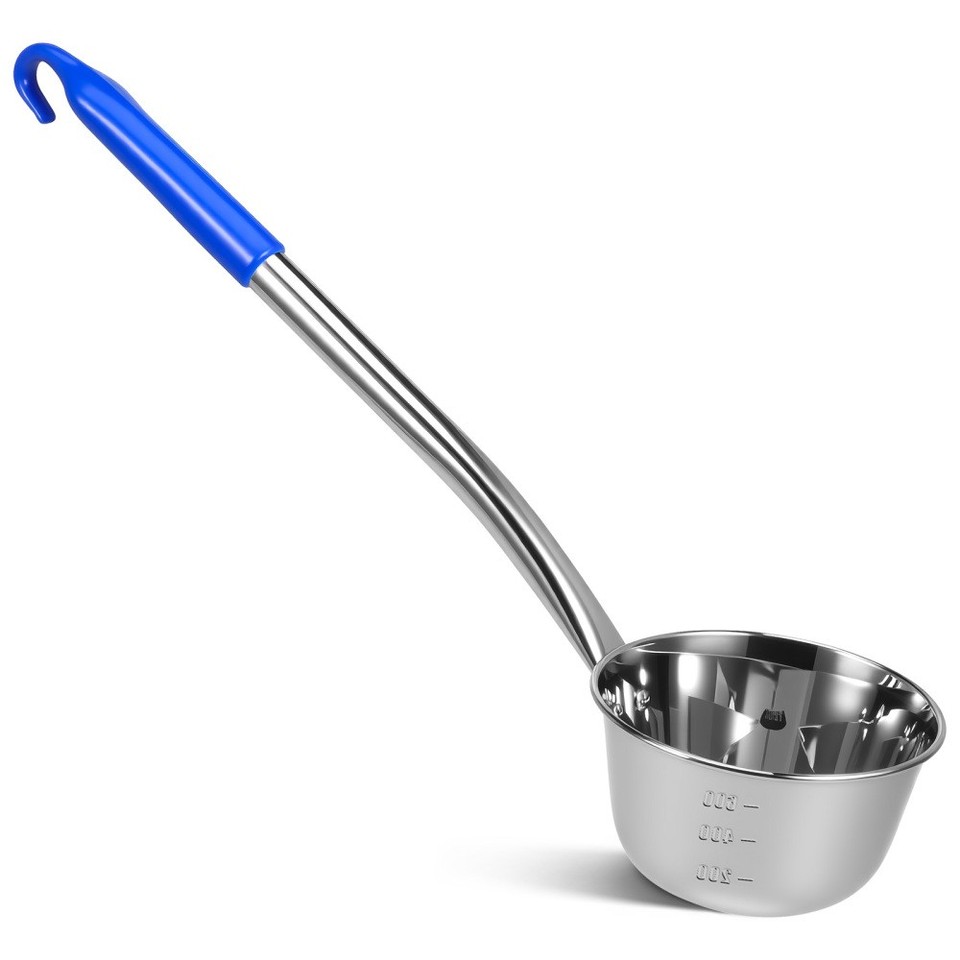 Long Handle Stainless Steel Ladle Ladles for Kitchen Use Spoons Cooking ...