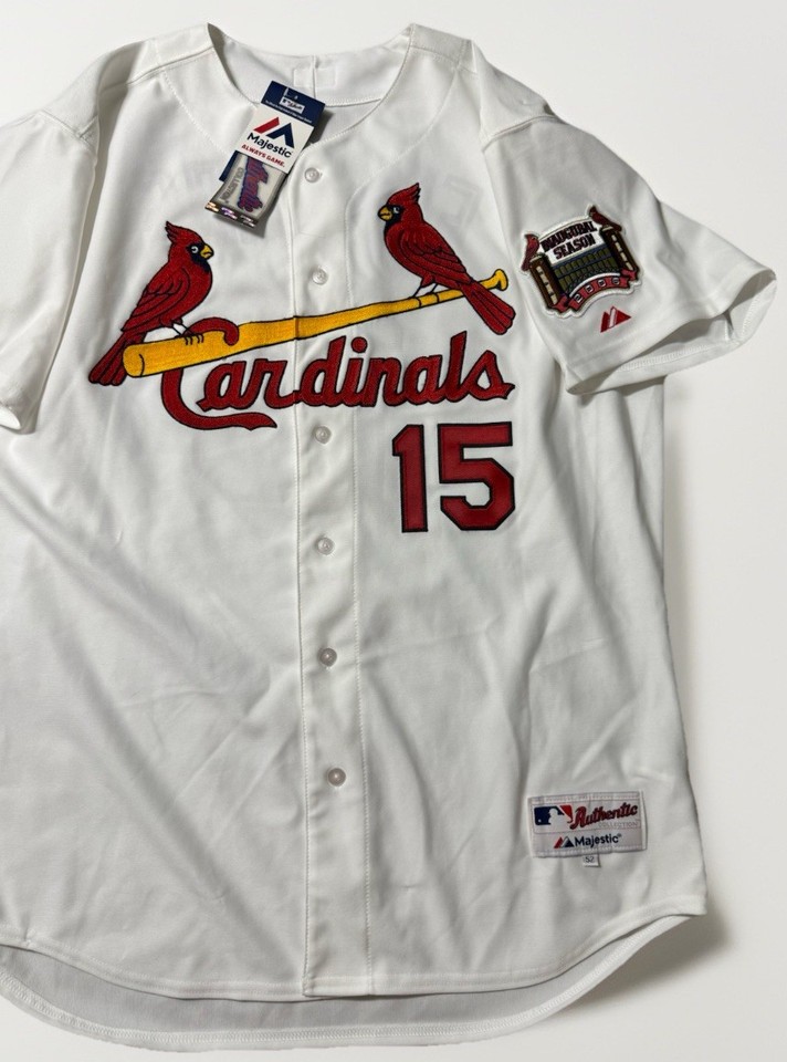 Jim Edmonds 2006 Majestic Authentic St Louis Cardinals Signed Jersey ...