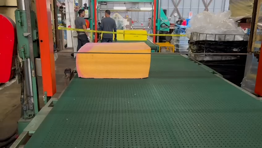 Foam Slitter Cutter Band Saw Cutting Machine with PLC and Touch screen ...