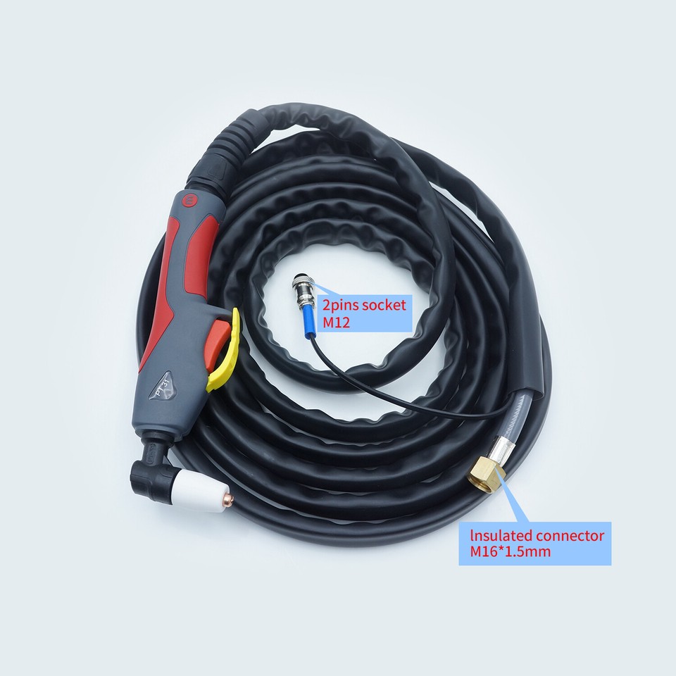 Plasma Cutter Torch PT-31 Cutting Gun 40A 16Ft Duty Cycle 60% for LGK40 ...