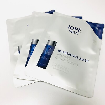 IOPE Men Bio Essence Mask Intensive Conditioning 25g x 4pcs Amore ...