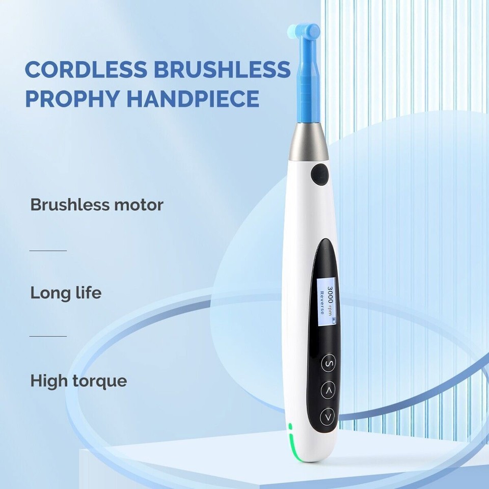 Cordless Dental Brushless Hygiene Prophy Handpiece Teeth Polish ...