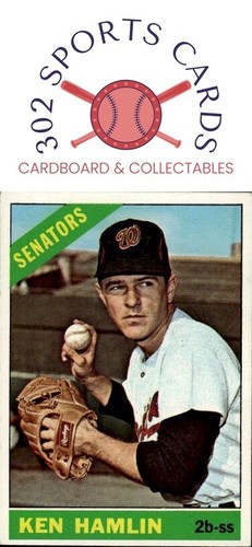 1966 Topps #69 Ken Hamlin | eBay
