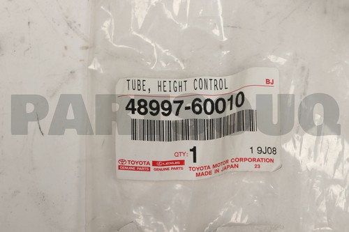 4899760010 Genuine Toyota TUBE, HEIGHT CONTROL, REAR NO.4 48997-60010 ...