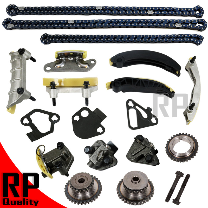 TIMING CHAIN GEAR KIT FOR CADILLAC BUICK CHEVROLET SATURN IMPALA 3.0 3. ...