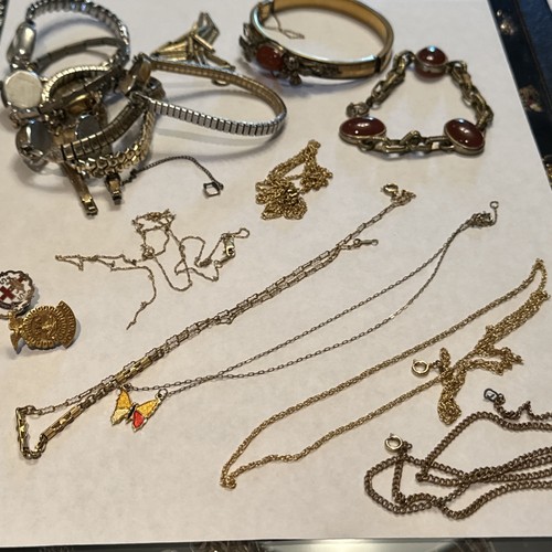 Lot of Scrap Gold Filled Watch Cases and Jewelry 14k necklace | eBay