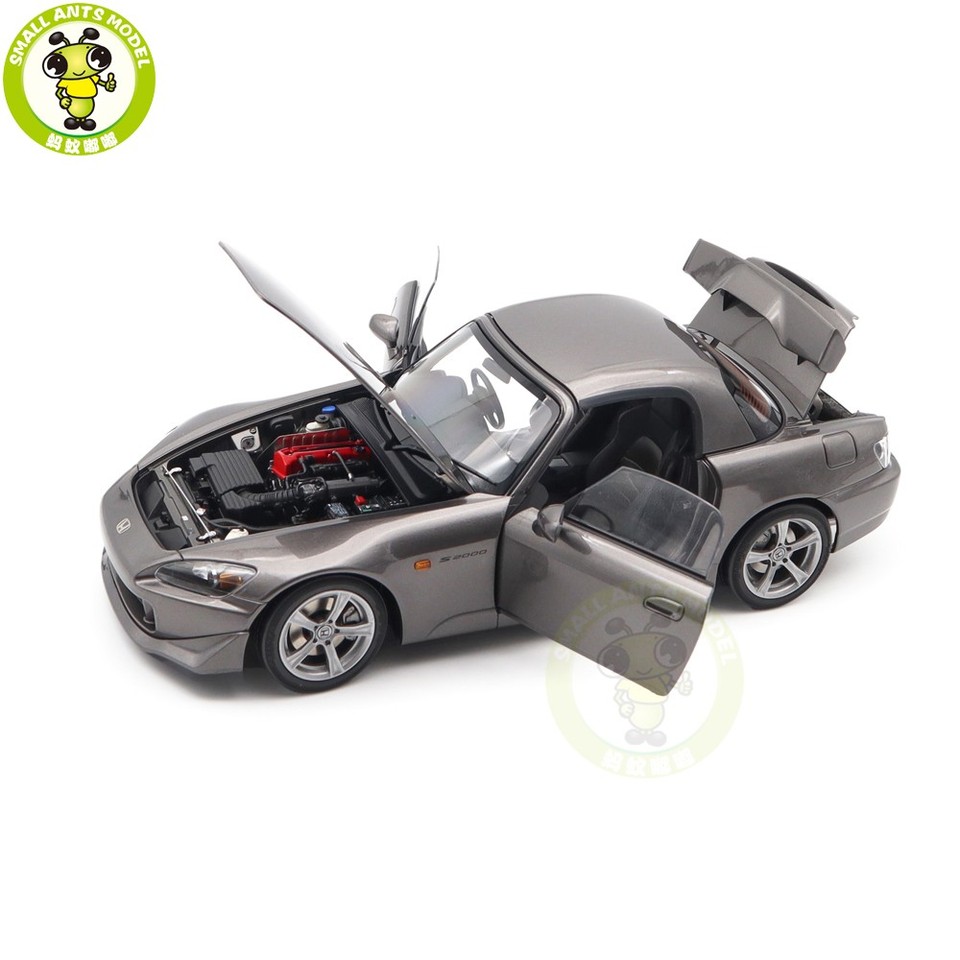 1/18 MOTORHELIX Honda S2000 Type S 2007 Moon Rock Metallic Diecast ...