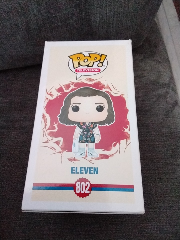 Funko Pop 802 Eleven - Stranger Things - Netflix Television- In Box (F6 ...