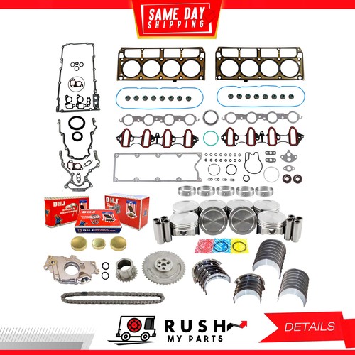 02-03 Master Engine Rebuild Kit For Cadillac 5.3L OHV DNJ EK3166M | eBay