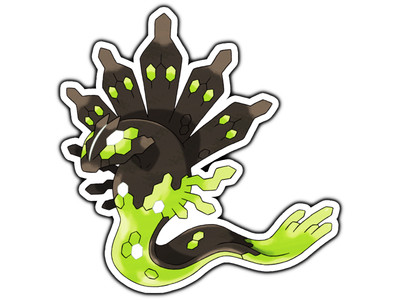 Zygarde Sticker | Water Proof Vinyl Sticker | Pokemon | eBay