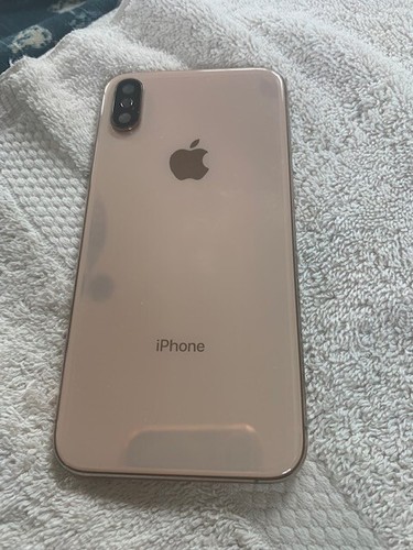 OEM Apple iPhone XS Back Glass Housing Battery Cover Frame Replacement ...