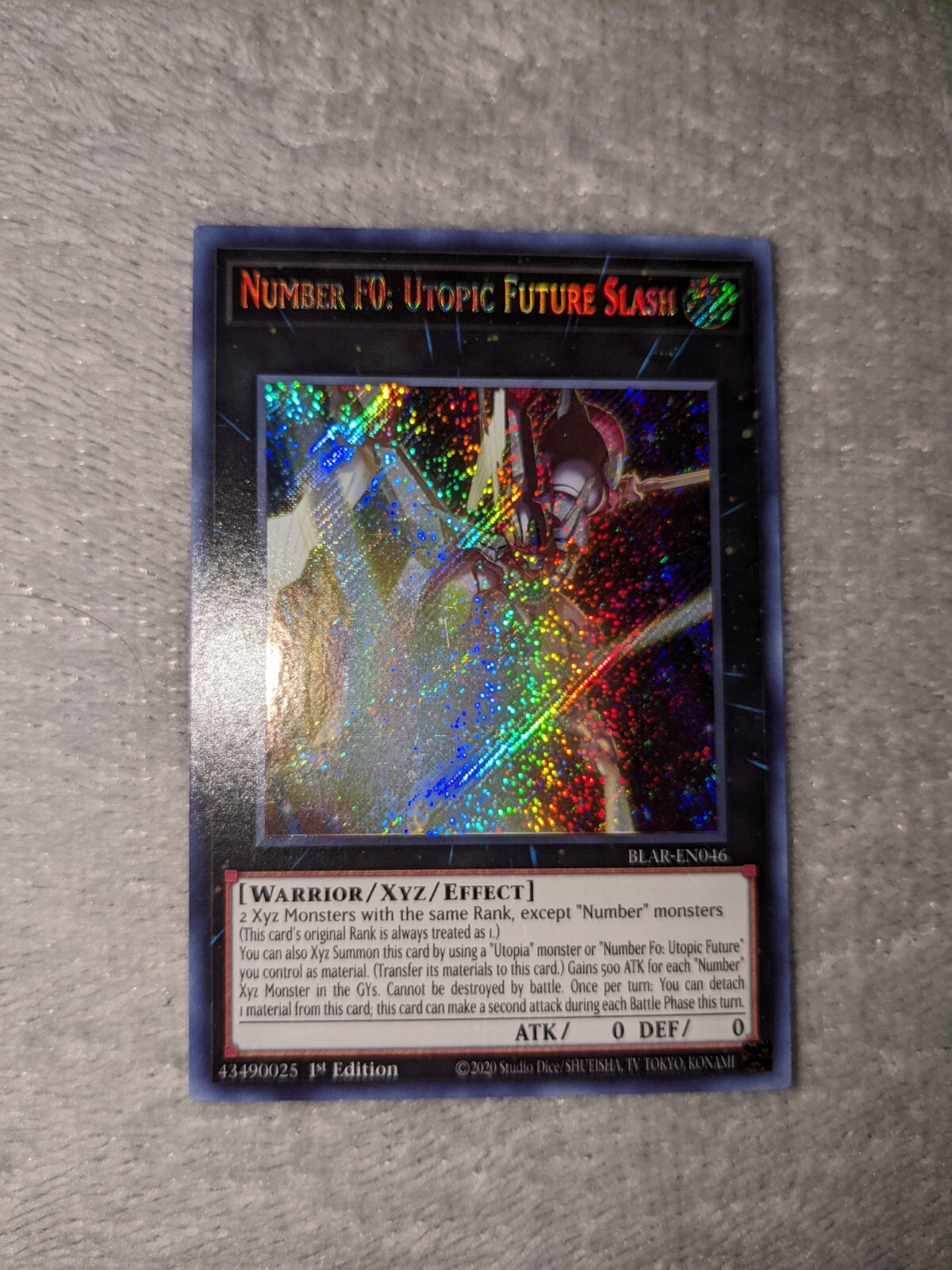 Number F0: Utopic Future Slash Secret BLAR-EN046 1st Ed NM! | eBay