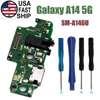 USB Charging Port Board (+ Tools) Connector Dock For Samsung Galaxy A14 ...