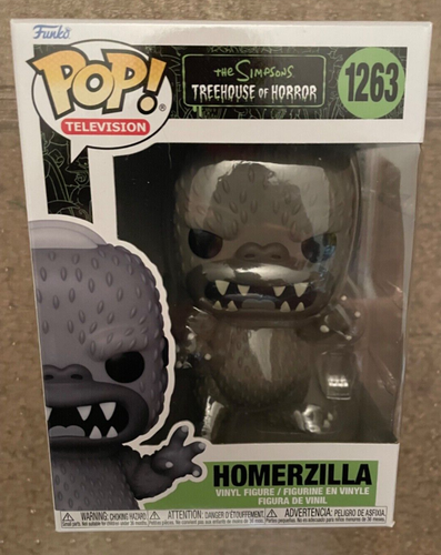 Simpsons Treehouse of Horror Homer Godzilla Funko Pop! Vinyl Figure New ...