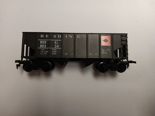 Life-Like HO Reading Railroad RDG 80324 2-bay Open Hopper Freight Train ...