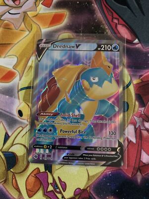 Pokémon - Drednaw V - Champion’s Path - 69/73 - Full Art - Pack Fresh ...
