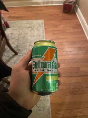 Gatorade Throwback Can, Limited Edition Collectible, 11.6 oz Lemon-Lime ...