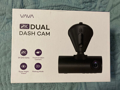 Dual Dash Cam, VAVA 2K Front and 1080P Cabin or 2.5K 30fps Single Front ...