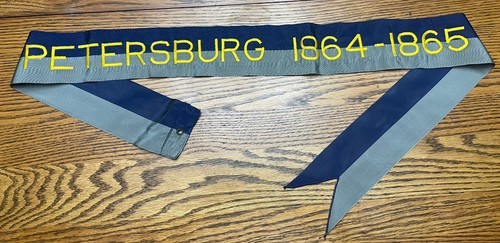 Civil War US Army Unit Flag Battle Streamer PETERSBURG 1864-1865 Free ...
