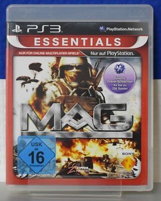MAG Essentials Sony Playstation 3 Zipper SEHR GUT in OVP und Anleitung ...
