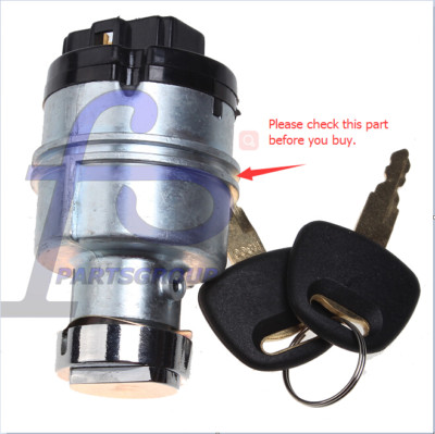 Ignition Switch (2) Keys 4448303 4250350 4477373 4469337 AT154992 For ...