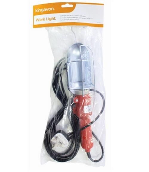 Inspection Lamp 240v Mains Light With Hanging Hook - 5m Lead - Camping ...