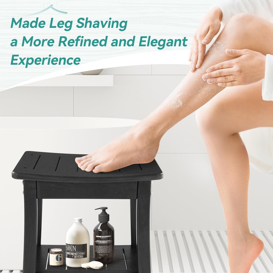 HDPE Shower Bench Seat, Waterproof Bathroom Shower Stool Benches for Inside S... | eBay