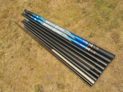 Middy The Works Battlezone 12.5m fishing pole FISHING SET UP | eBay UK