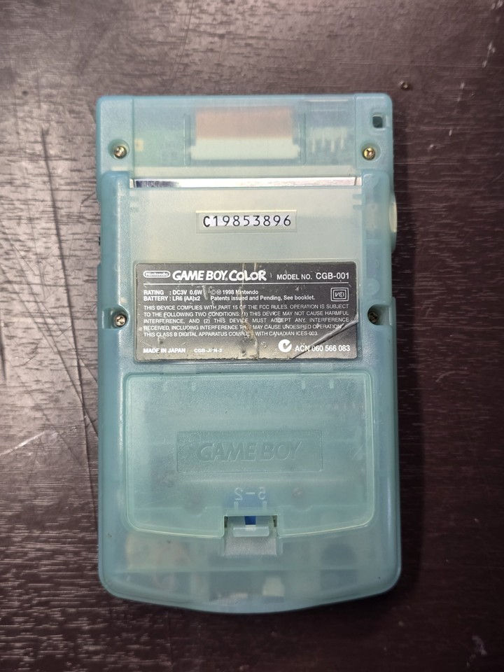 (Full Recap) Nintendo Gameboy Color (Japanese Toys R Us Rare - Ice Blue ...