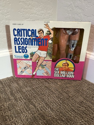 SIX MILLION DOLLAR MAN CRITICAL ASSINMENT LEGS Brand New From Open Case ...