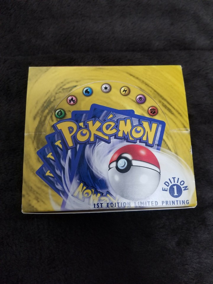 Pokemon Empty 1st Edition Base Set Booster Box WOTC | eBay