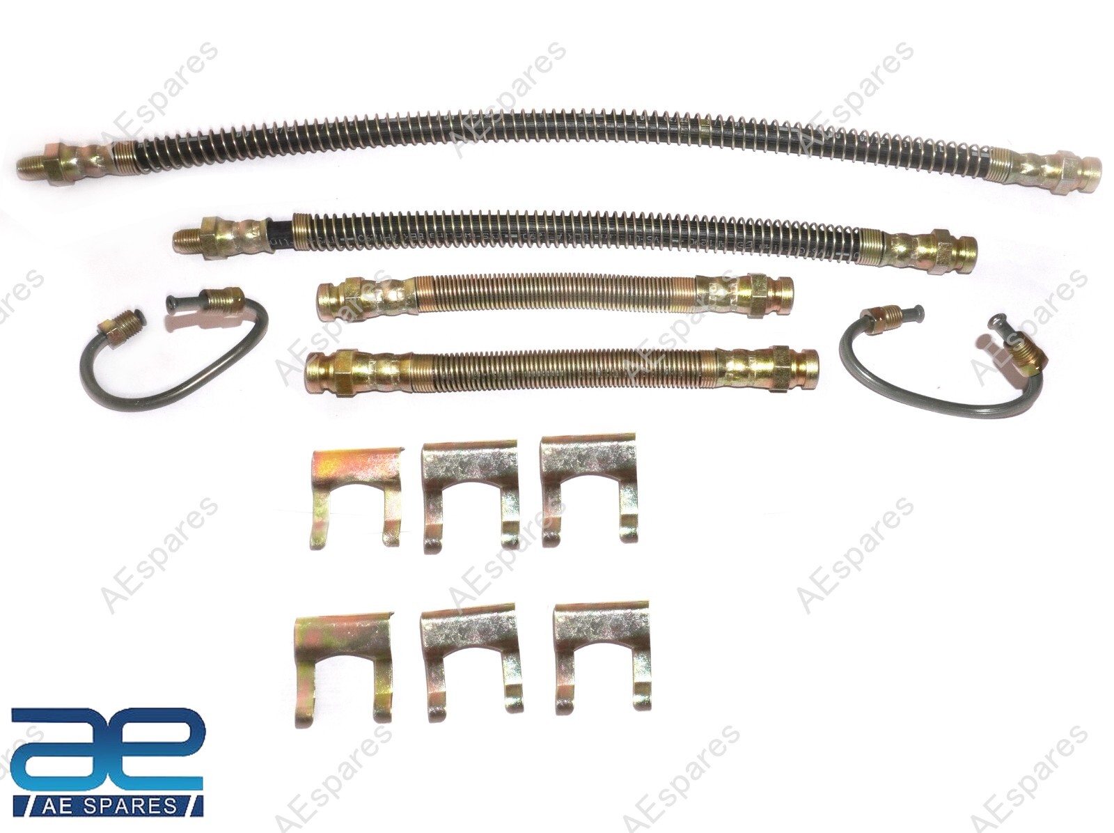Brake Hose Kit BIG Fits Willys MB GPW CJ2A CJ3A CJ3B M38 M38A1 jeeps ...